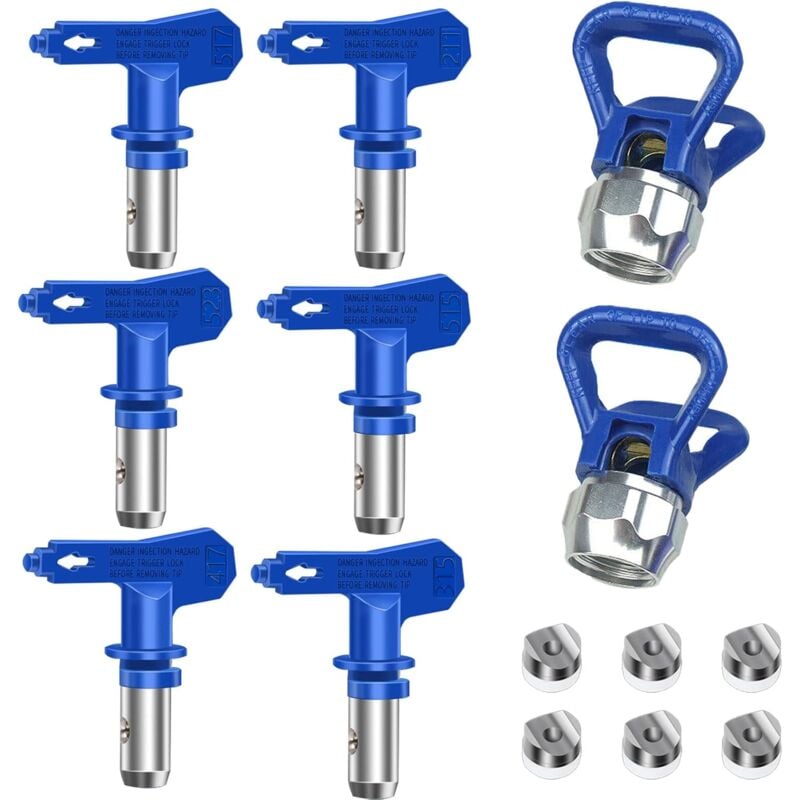 Paquet de 6 buses sans air réversibles,pistolets à peinture haute ...