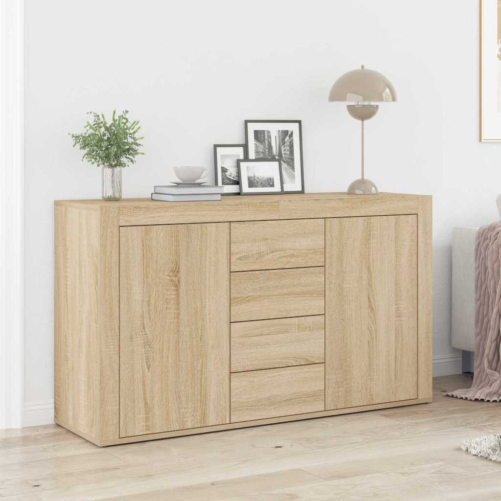 Maison Exclusive - Aparador Roble Sonoma 120 x 36 x 69 cm Madera de ...