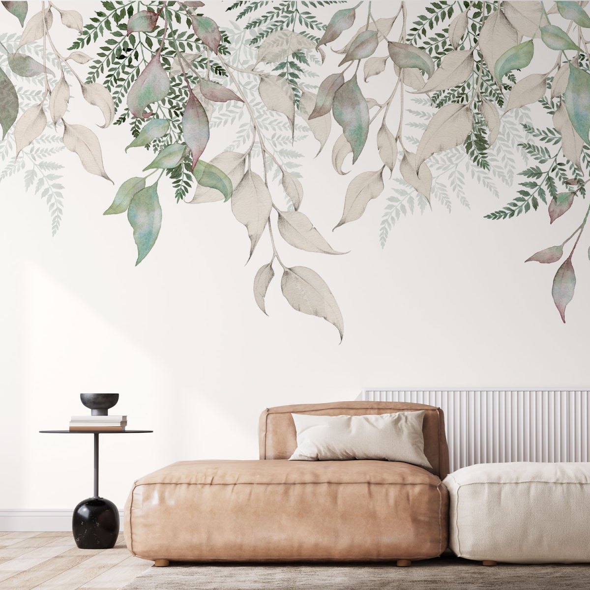 Papier peint panoramique Esprit nature Beige 375x250cm | Leroy Merlin