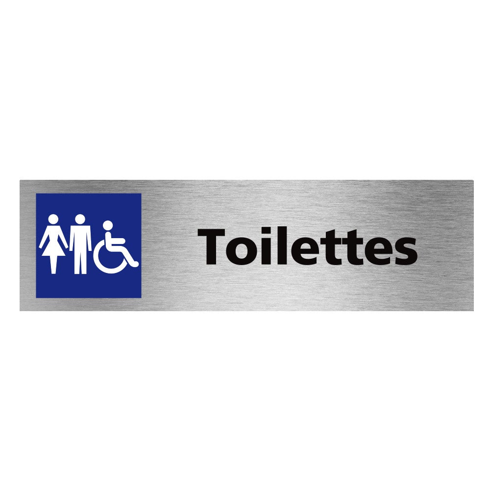 Pictogramme Toilettes Homme Femme PMR (Q0479) Matière Adhesif | Leroy ...