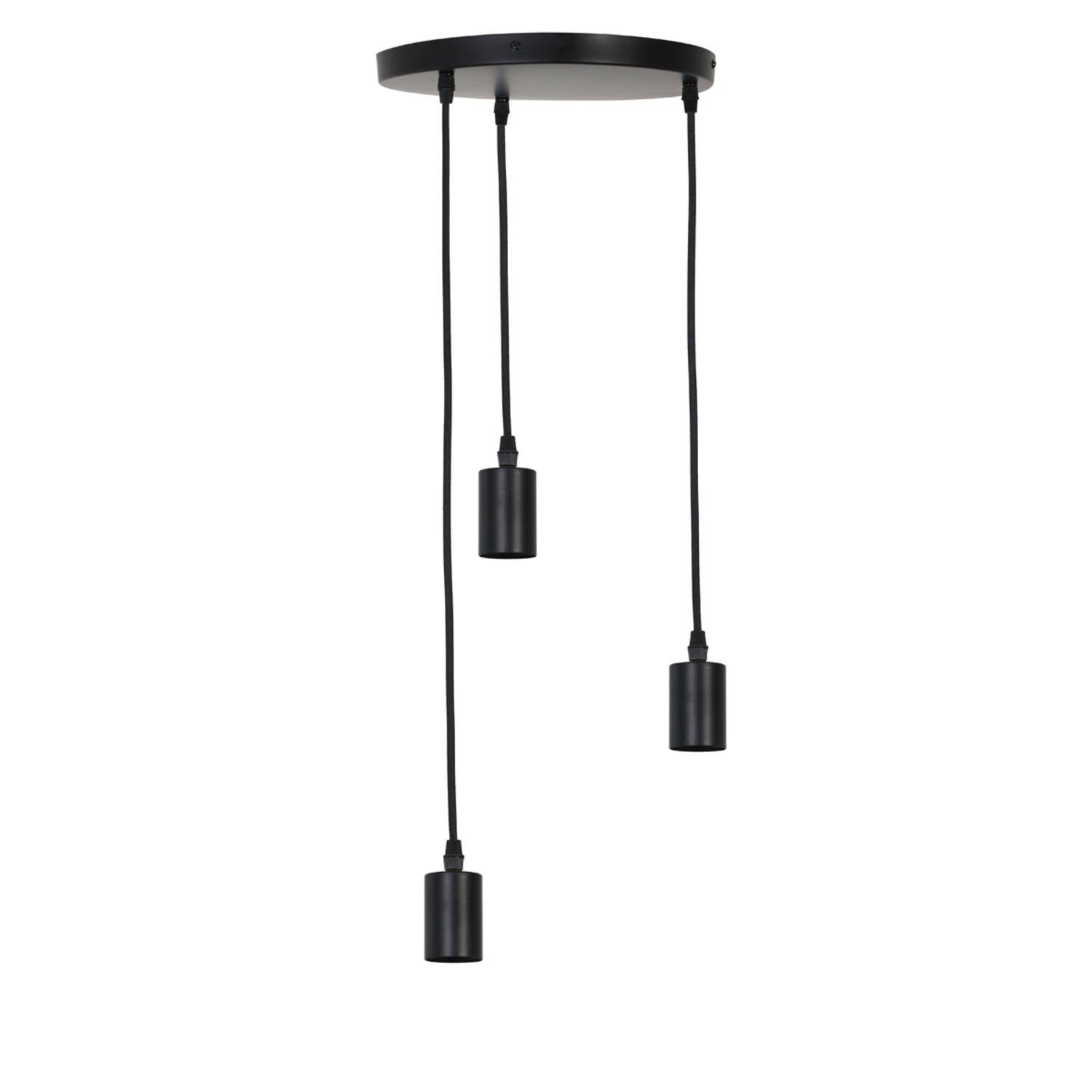 Light & Living - suspension - Brandon - noir - métal - grande lampe de ...