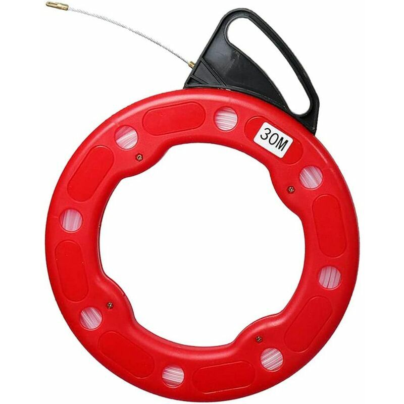 Tire-fil Aiguille d'électricien Tire-fil Fibre de verre Ø 4mm 30M ...