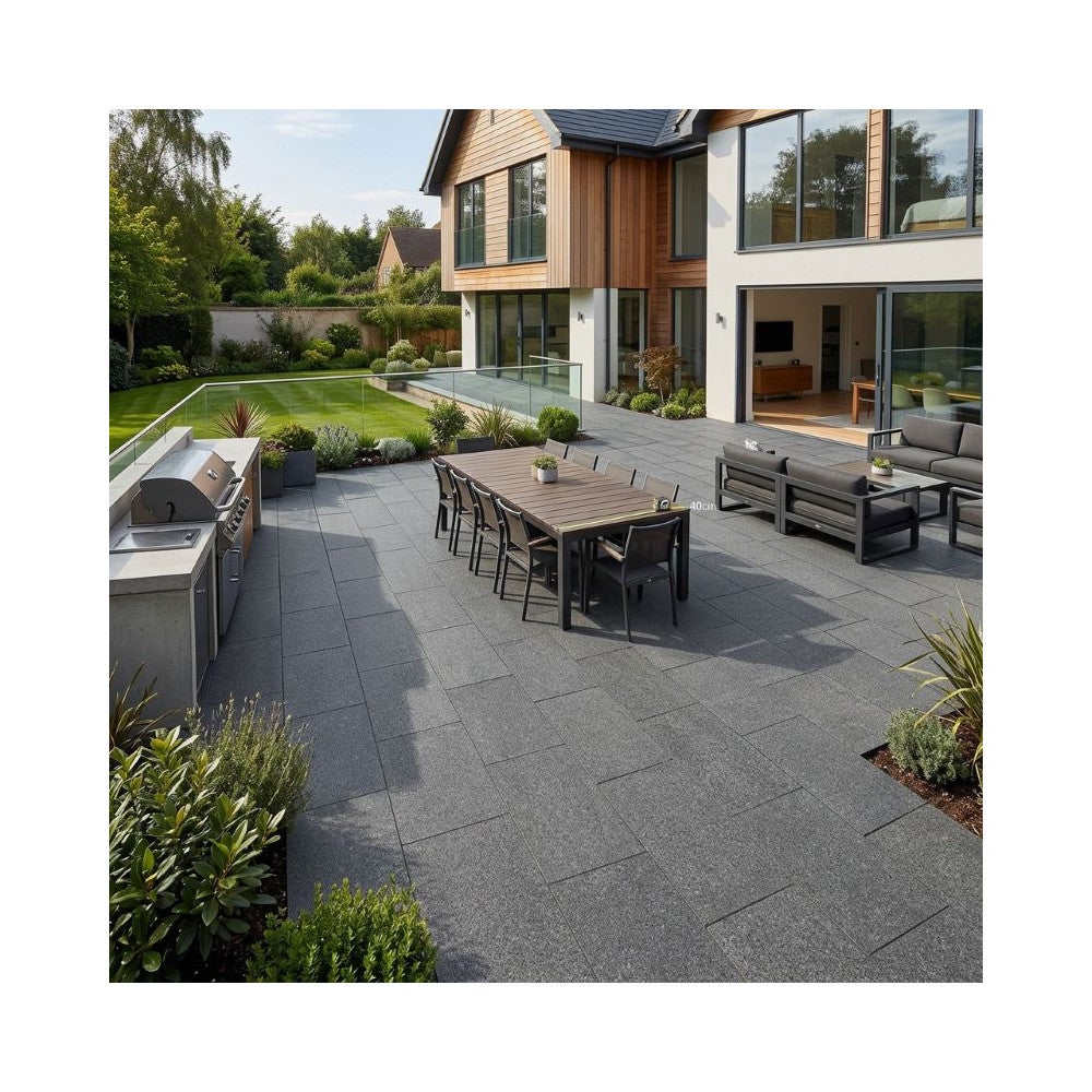 Dallage Basalt Halong - Pierre naturelle | Bricoman