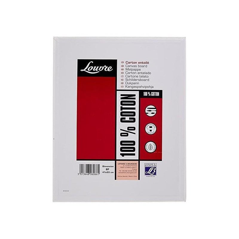 Carton entoilé 100% coton 50x70 cm - Lefranc Bourgeois | Leroy Merlin