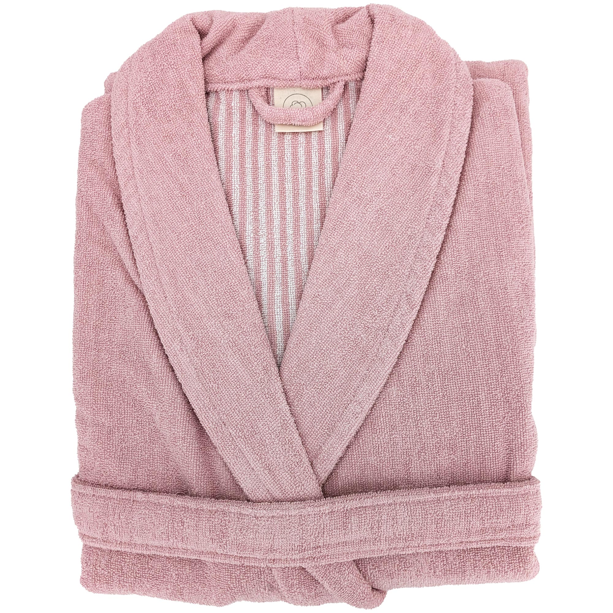 Peignoir col châle adulte EFFICIENCE PURE coton M rose Flamingo | Leroy ...