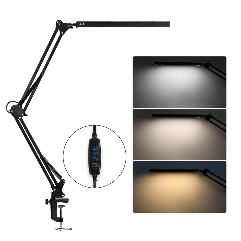 Lampe de Bureau LED 10W Lampe Bureau Architecte 3 Température de ...