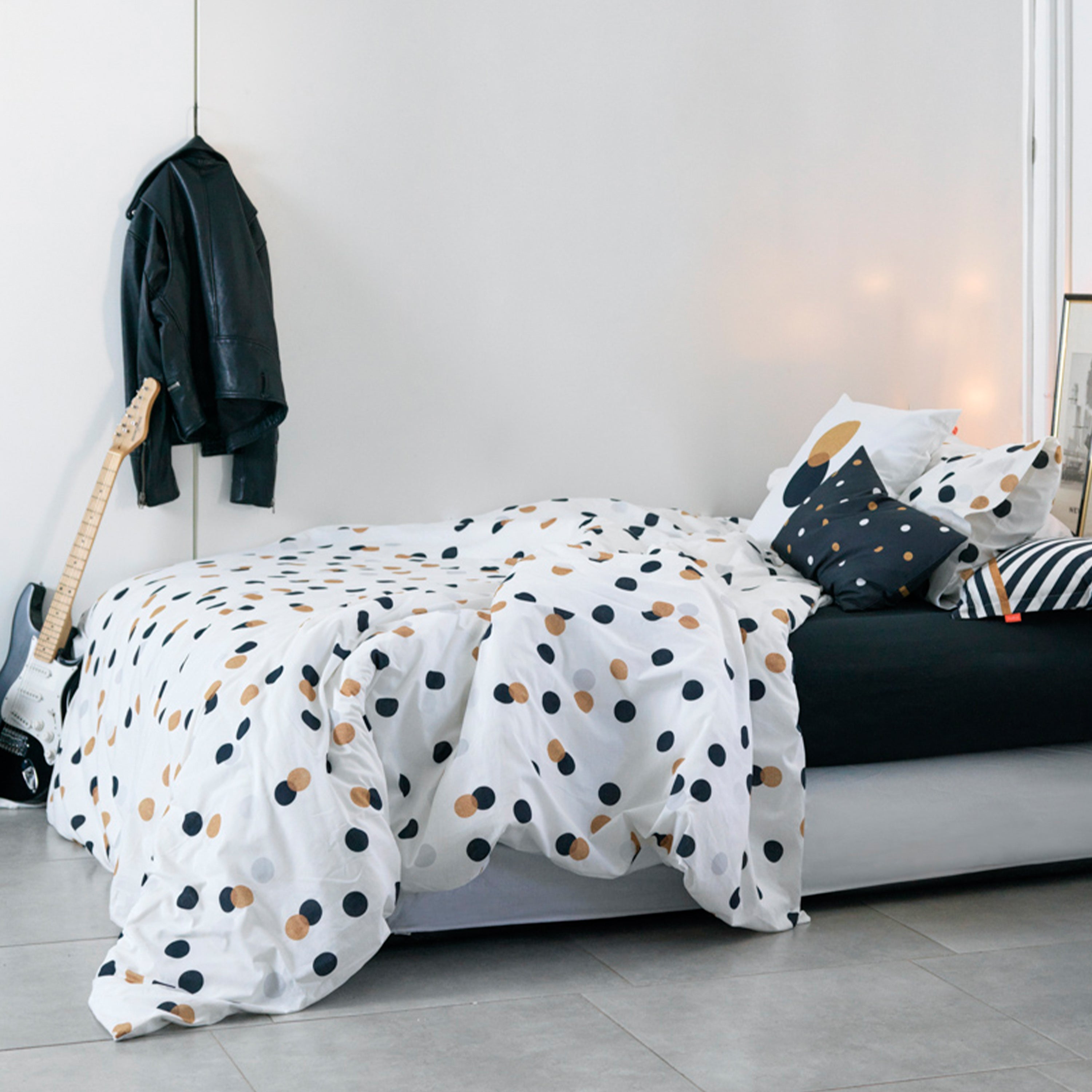 Golden dots Funda nórdica Cama 135/140 (220x220 cm) | Leroy Merlin