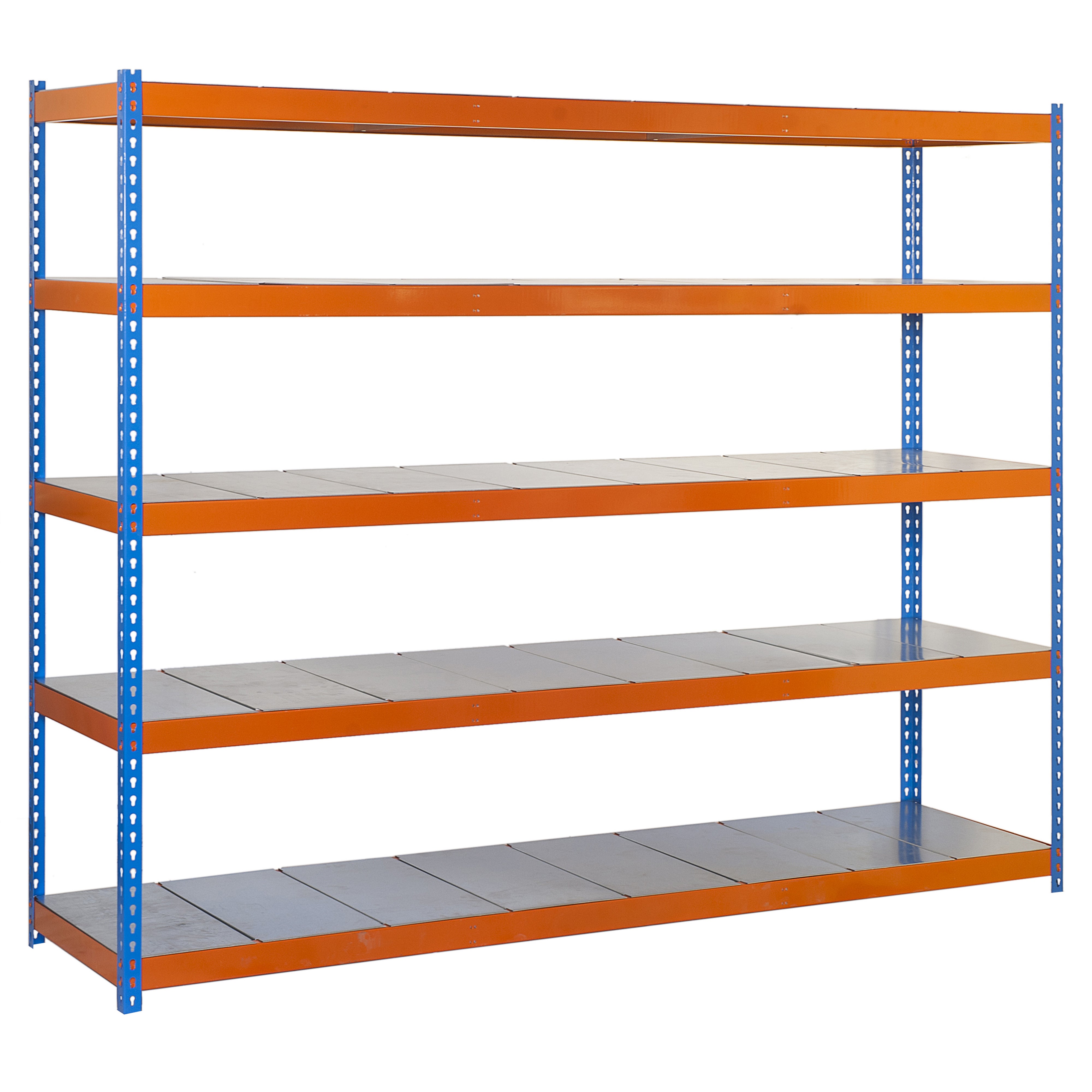 SimonRack Rayonnage Industriel 2000x1500x600 mm, 5 Niveaux Métal, 400 ...