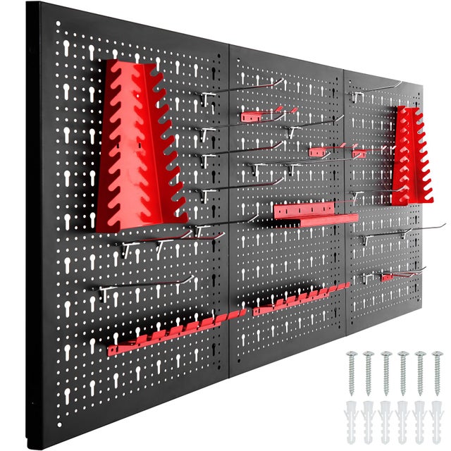 Panel perforado: organiza herramientas y maximiza espacio