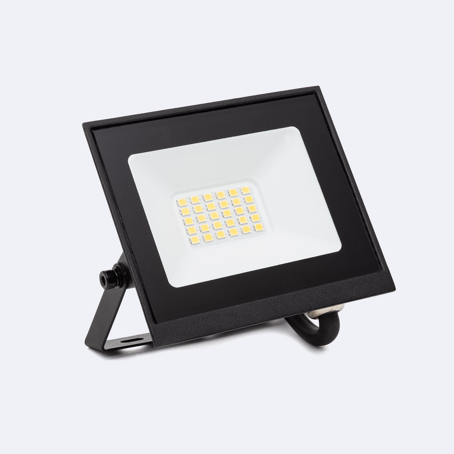 Ledkia - Foco Proyector LED 20W 120 lm/W IP65 S3, 5000K No Negro Blanco ...