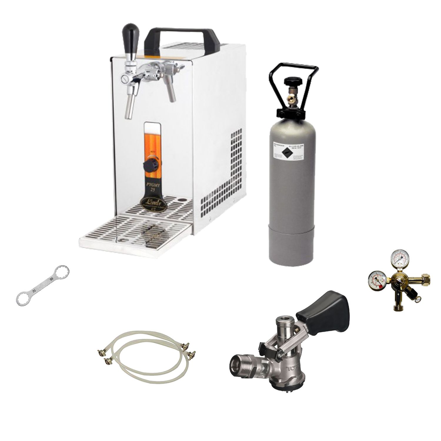 Ensemble complet - Tireuse a biere - PYGMY 25 LE machine a biere, pompe ...