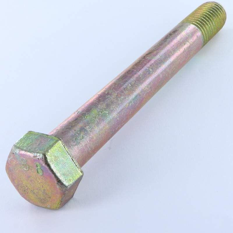Corps de boulon filetage partiel Tête hexagonale TH M18X150 Filetée sur 30 Classe 8.8 Bichromaté ...