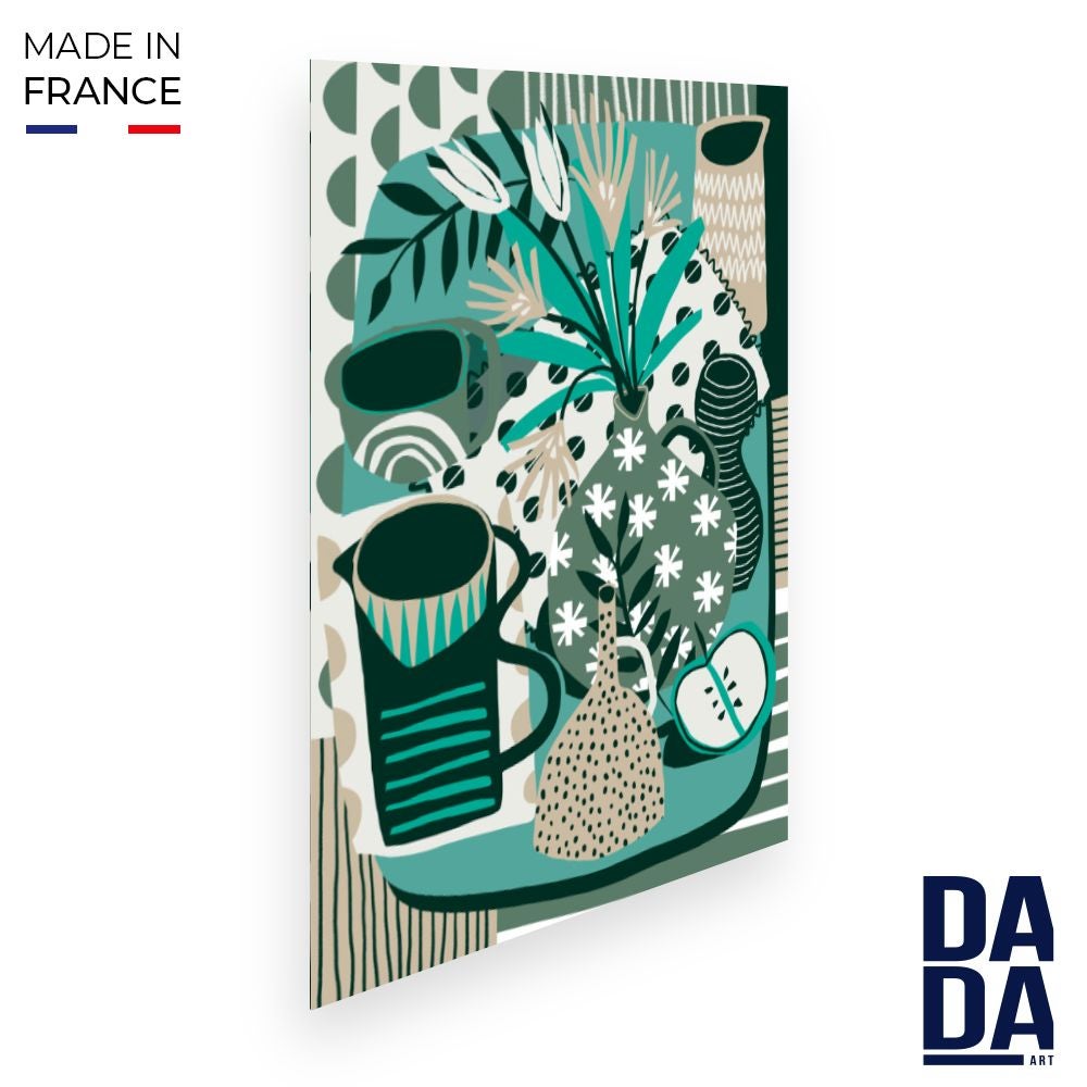 Affiche Nature morte moderne / 60x80cm / Fabriqué en France / DADA ART ...
