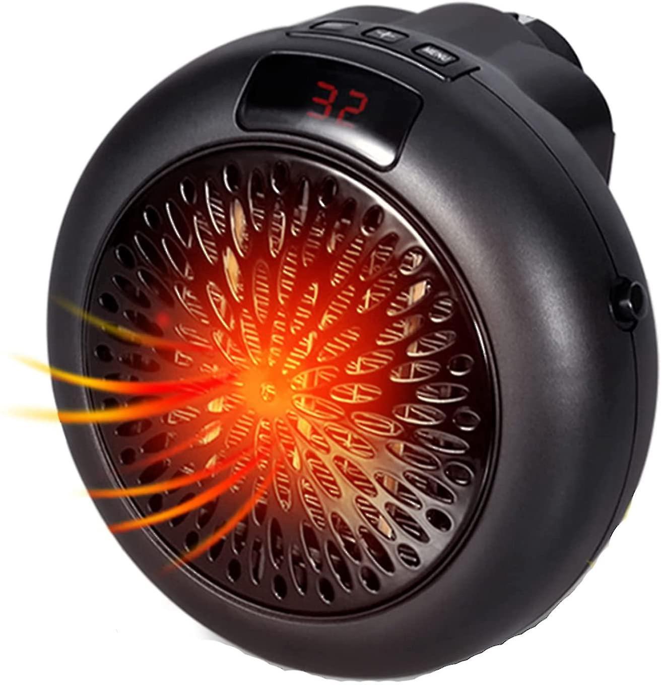 Mini Heater Portable Electric Heater with Remote Control, EU Plug ...