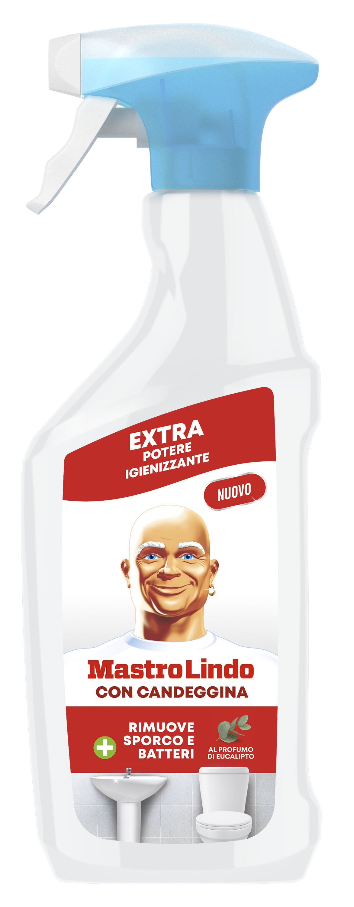 4x Mastro Lindo Cal 500 Ml. Trigger Blanqueador de Baño | Leroy Merlin