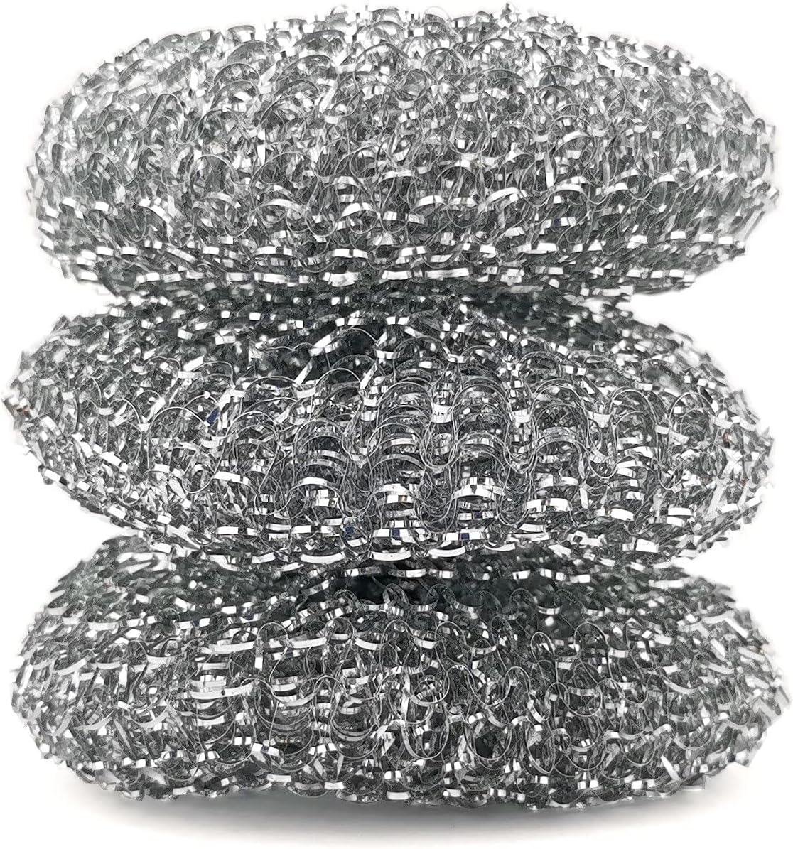 Set of 3 Stainless Steel Sponges for Metal Pot | Leroy Merlin