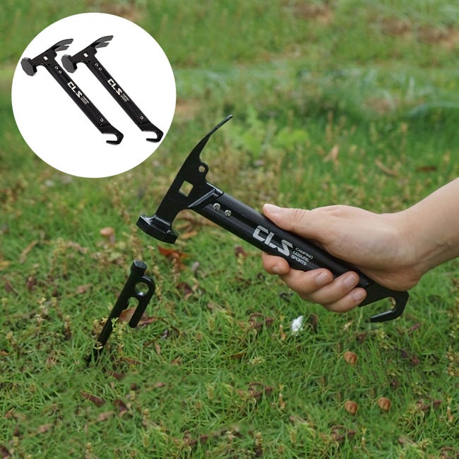 Mini martillos multifuncionales para tienda de campaña al aire libre ...
