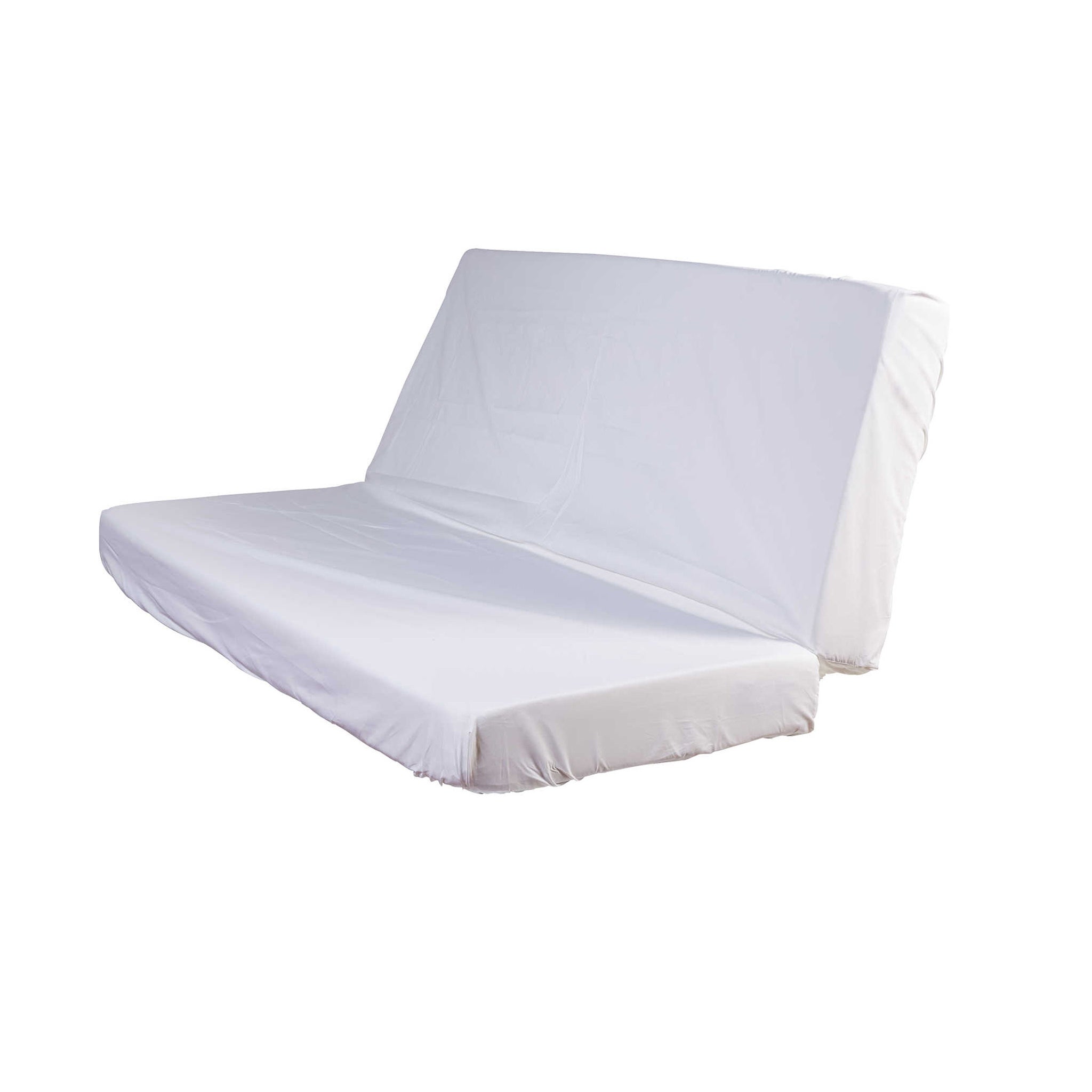 Drap housse blanc pour matelas clic-clac bonnet 20 cm 140x190 | Leroy ...