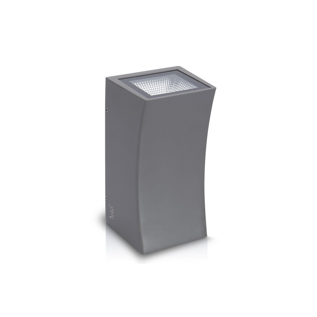 Aplique LED de exterior ASLO Luminor 2x7W 6000K Blanco Frío IP65 ...