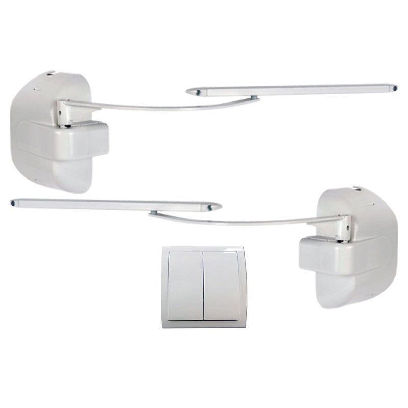 Motorisation pour volet 2 battants SLID'UP BRA-VO filaire | Bricoman