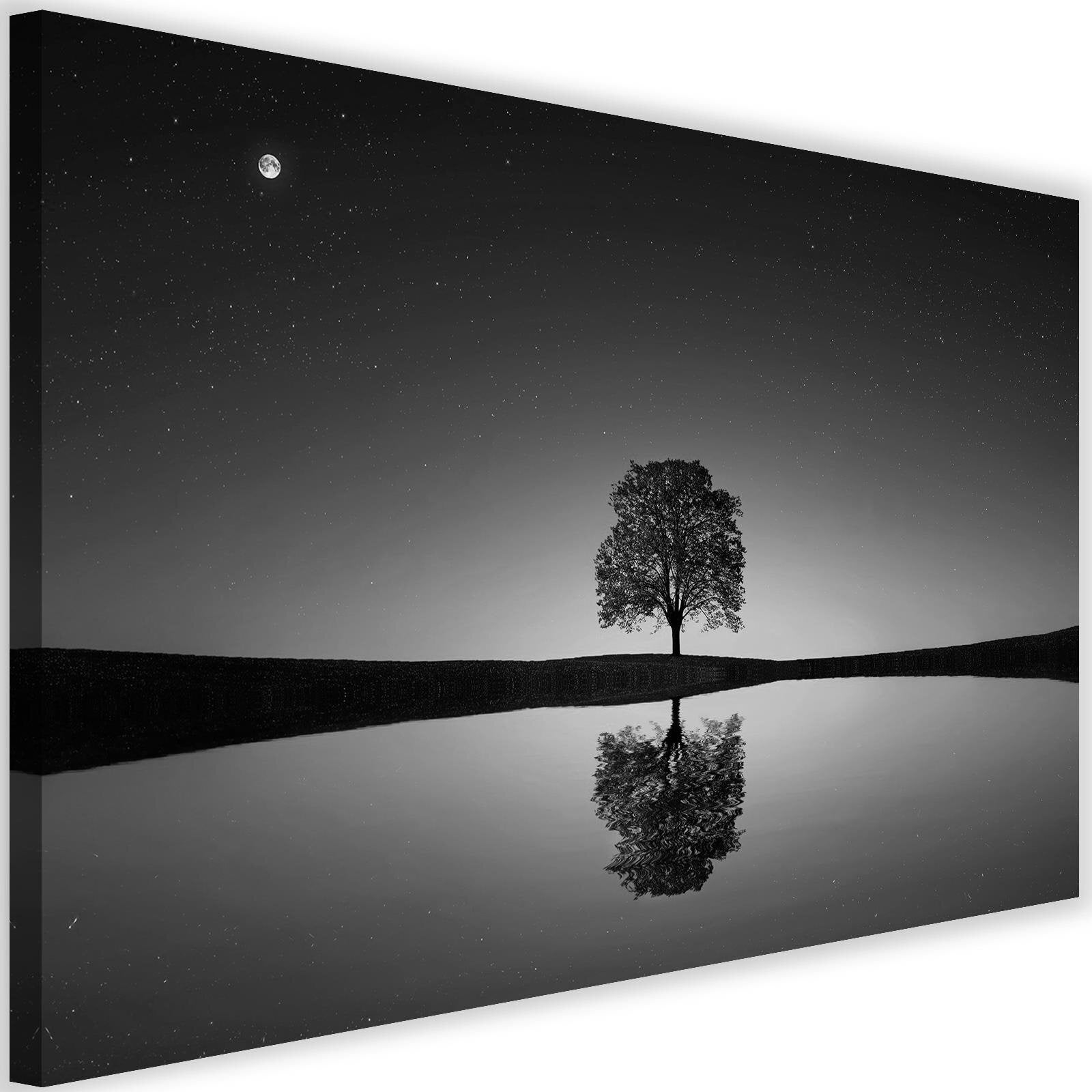 Tableau arbre solitaire 2 - 120 x 80 cm | Leroy Merlin