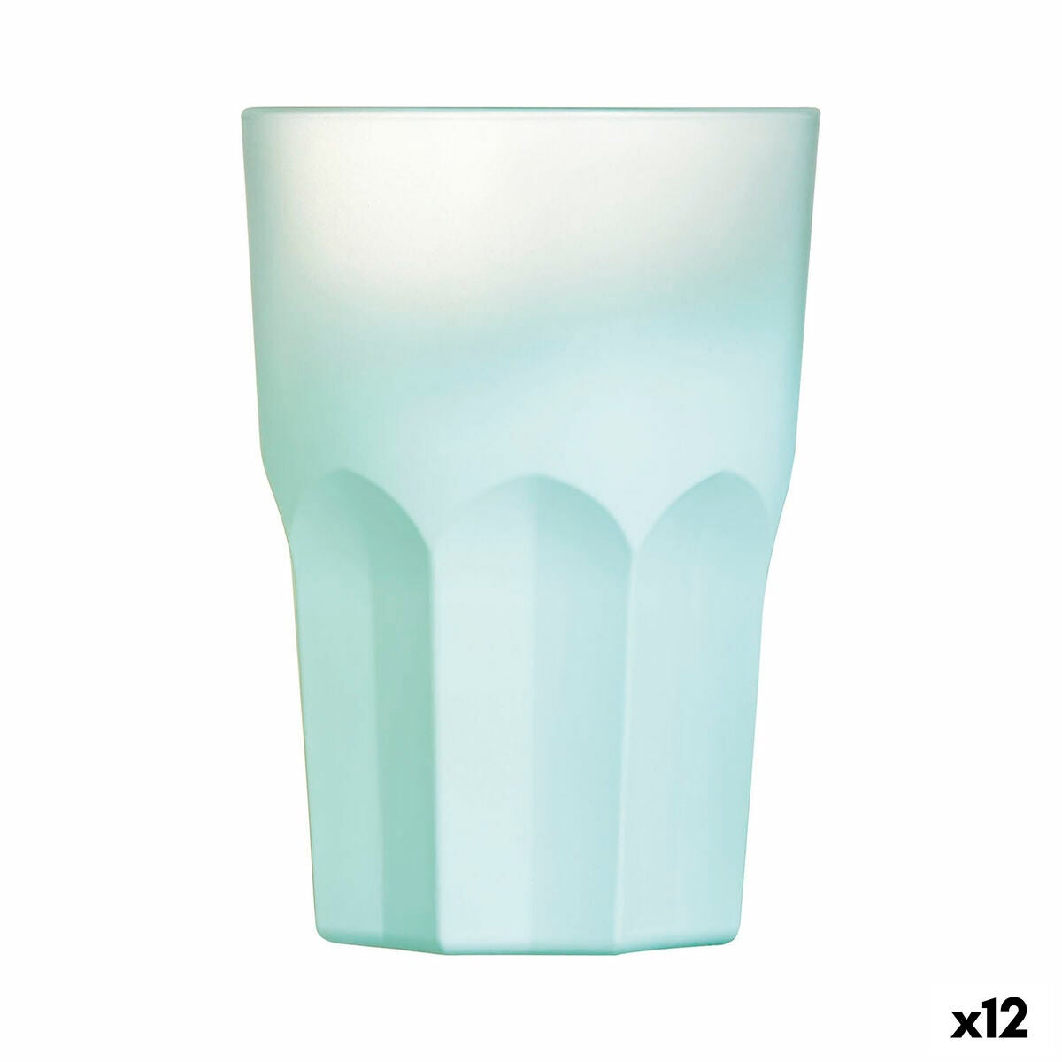 Verre Luminarc Summer Pop Turquoise verre 12 Unités 400 ml | Leroy Merlin