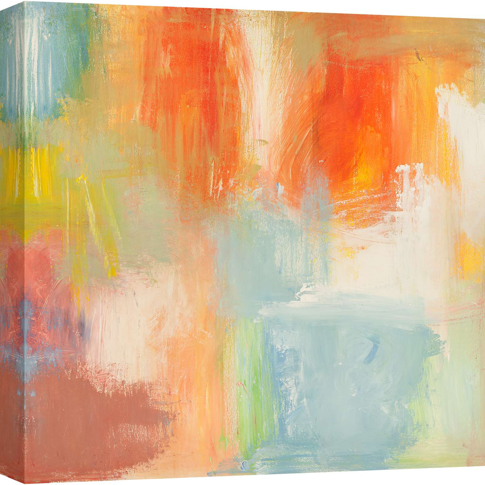 Peinture abstraite moderne - impression sur toile - Lucas, Lights and ...