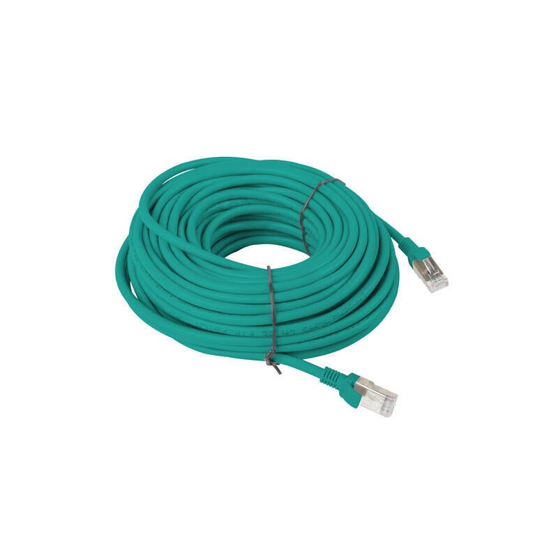C ble r seau Lanberg pcu5-10cc-2000-g,rj45,utp,cat 5e,20m,vert | Leroy Merlin