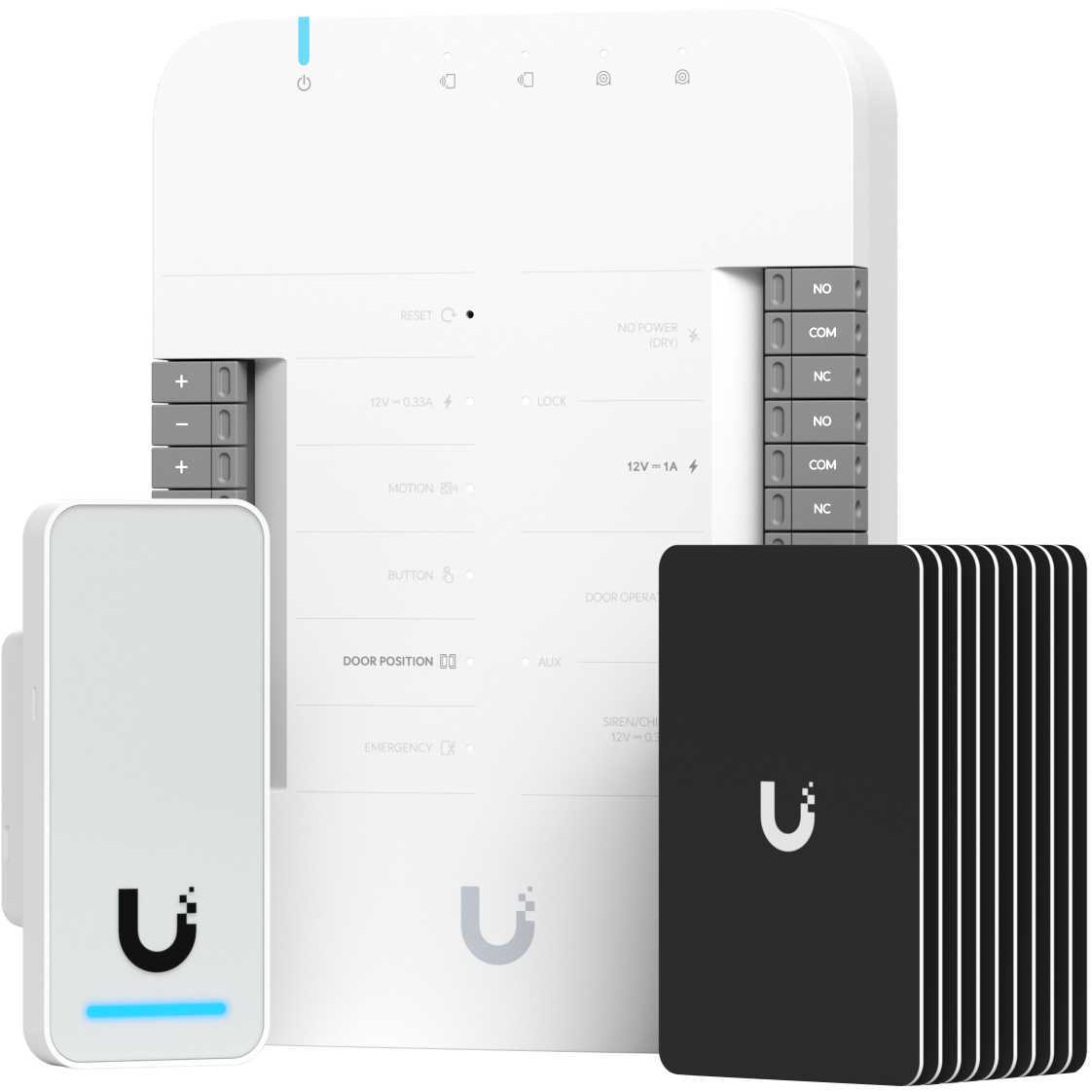 Ubiquiti UA-G2-SK Kit di avvio UniFi Access Lettore accessi G2 Hub Card ...