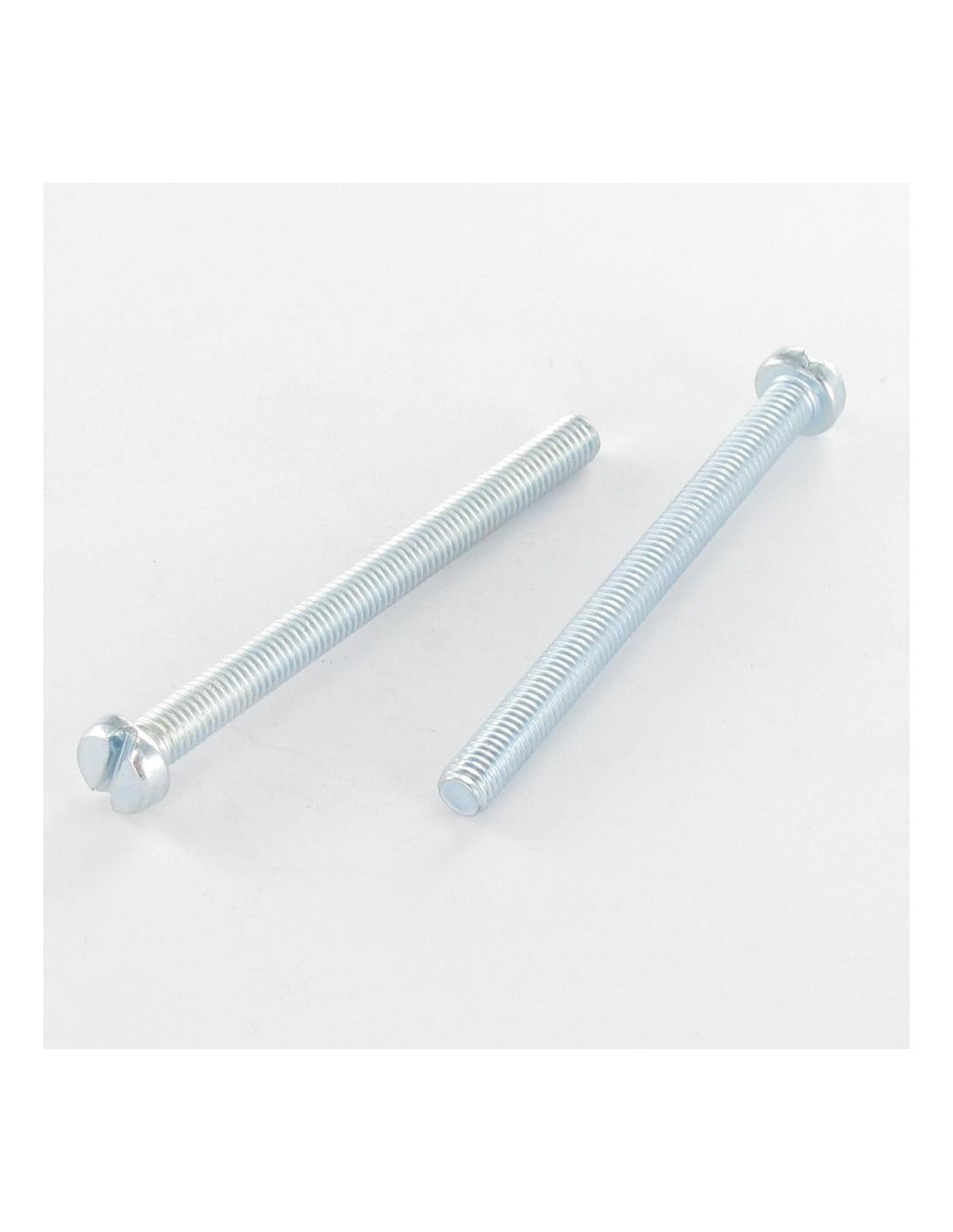 Vis métaux Tête cylindrique TC Fendue M4X20 Acier zingué-200 pièces | Leroy Merlin