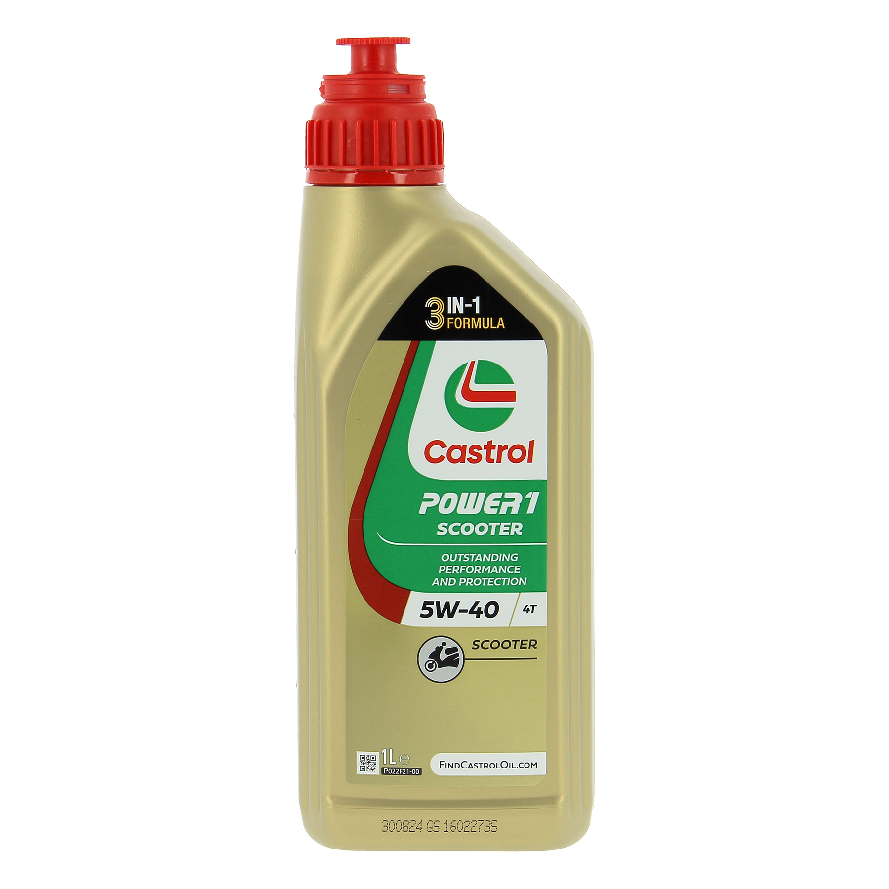 CASTROL Power1 Sco 4T 5W-40 1L | Leroy Merlin