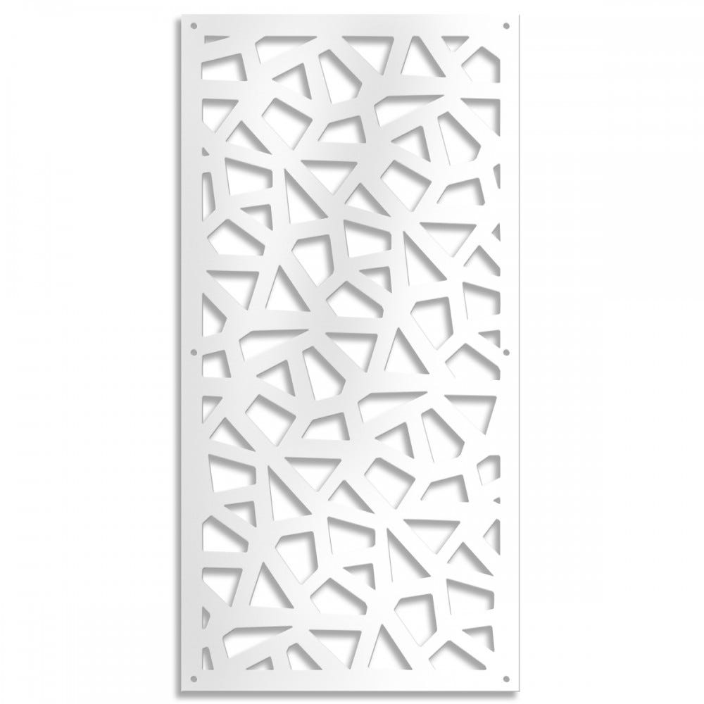 SEGMENTS - Panel de PVC perforado - Parasol blanco de 73x148 cm ... SEGMENTS - Panel de PVC perforado - Parasol blanco de 73x148 cm ...
