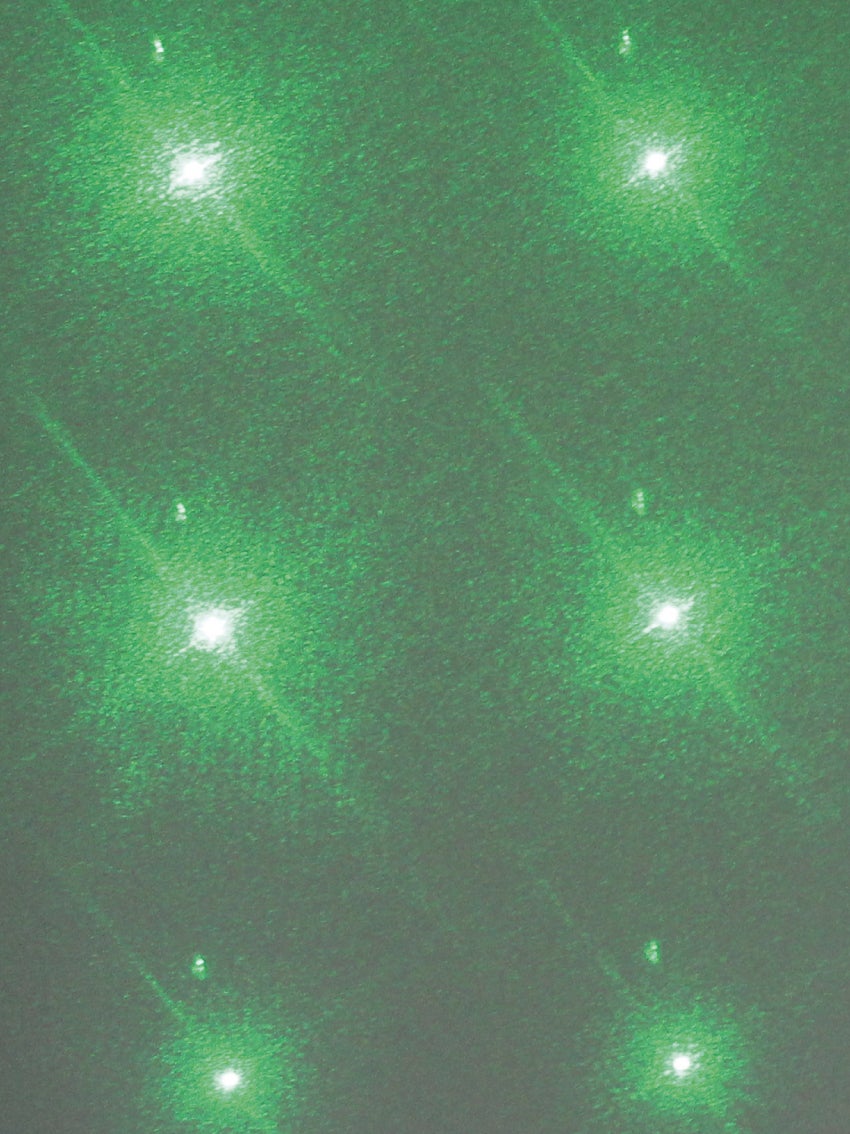 Projecteur LED pour façade Extérieur - Spot Jardin - Points rouges et ...