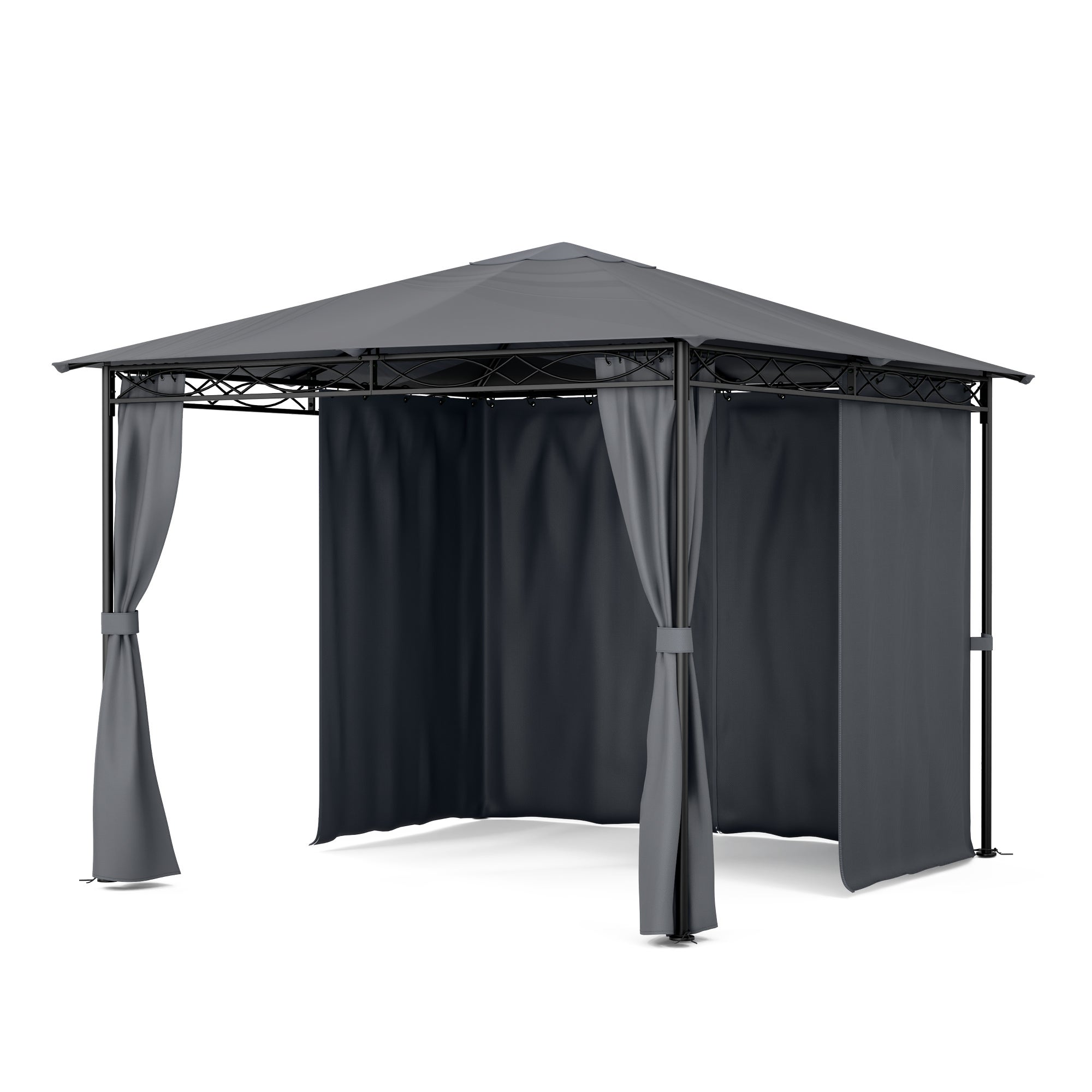 Blumfeldt Mondo Pavillon 3x3 Gris | Leroy Merlin