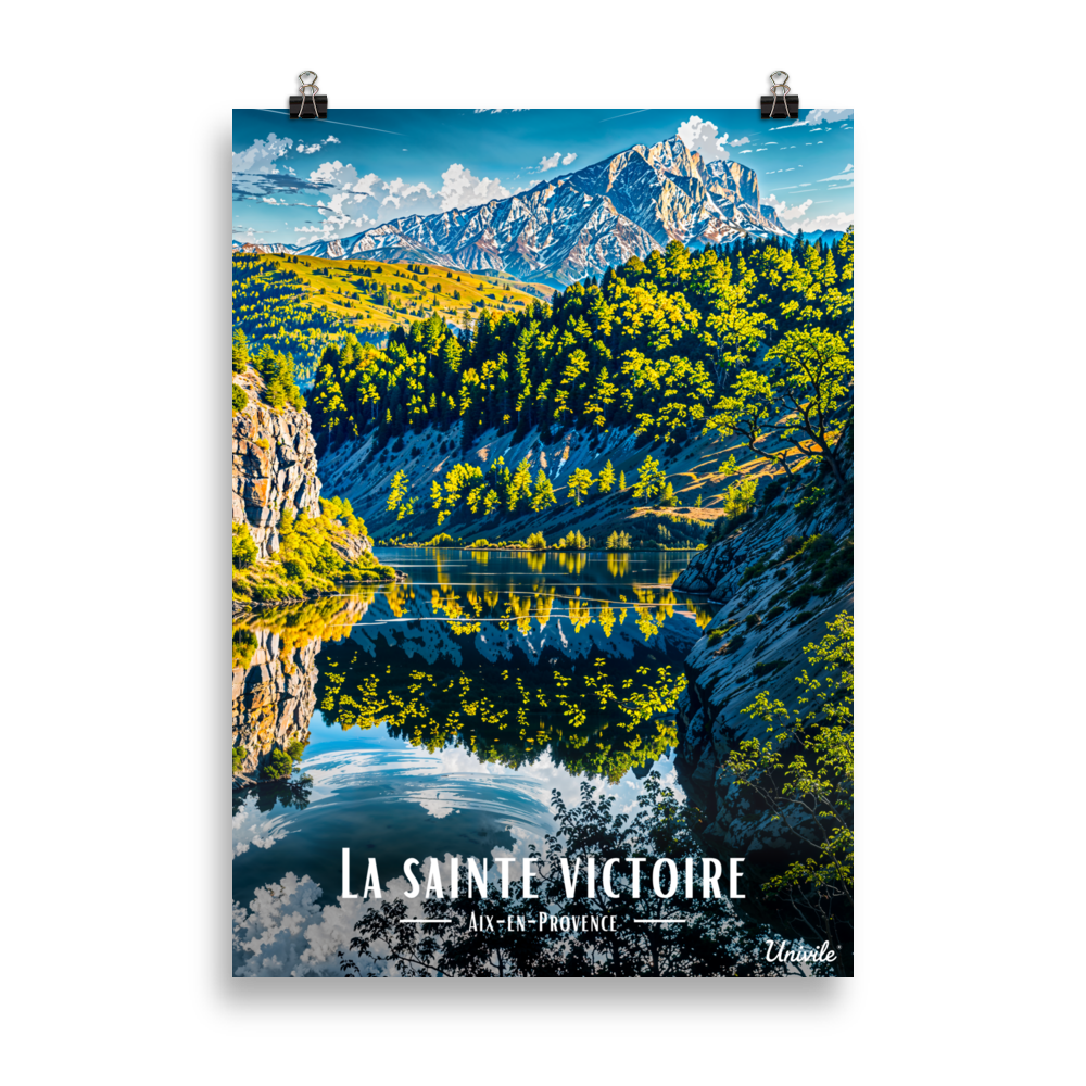 Affiche de PACA 'Sainte Victoire' | Leroy Merlin