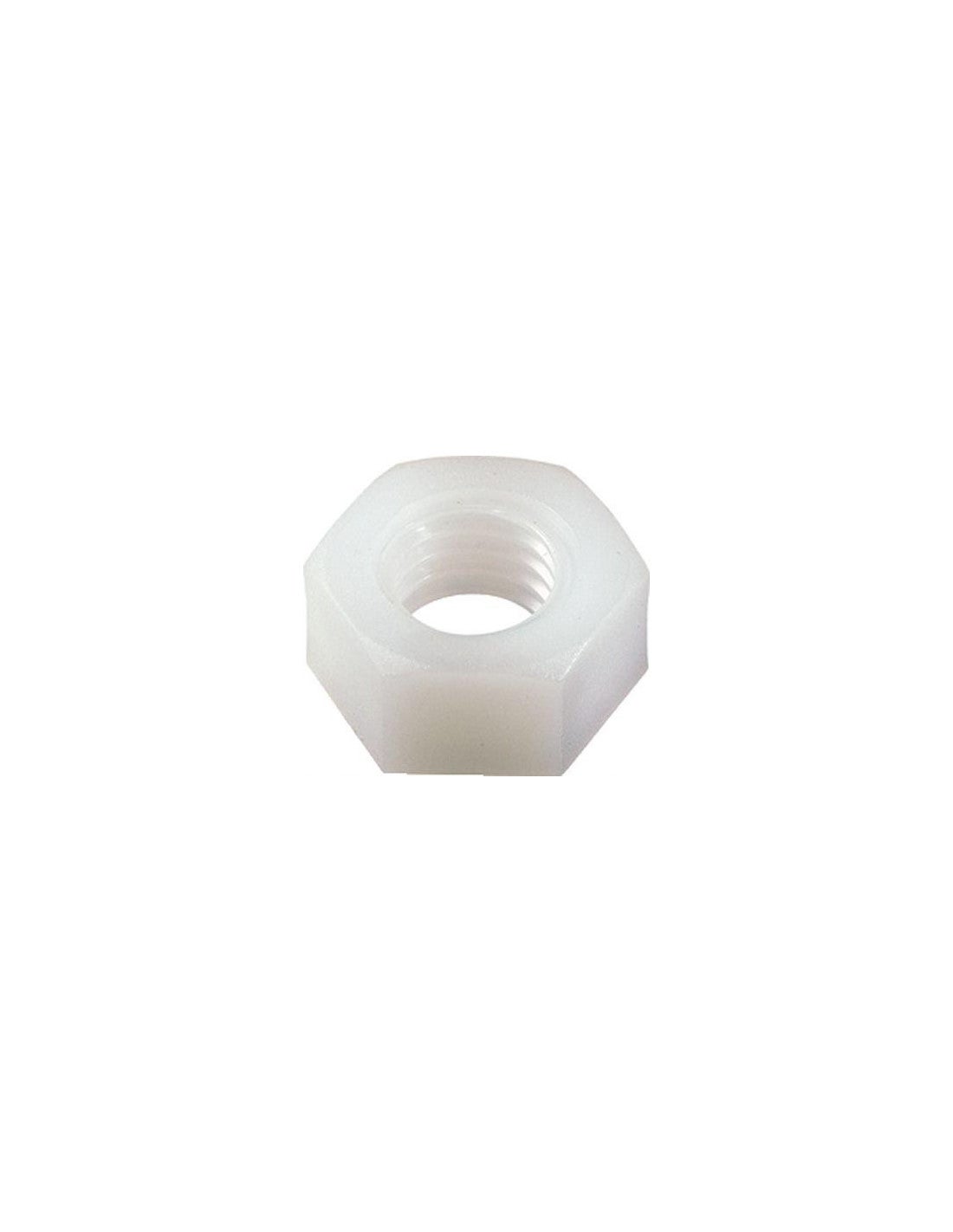 Tuerca Nylon hexagonal HU M12 Nylon natural S/PISO 18 | Leroy Merlin