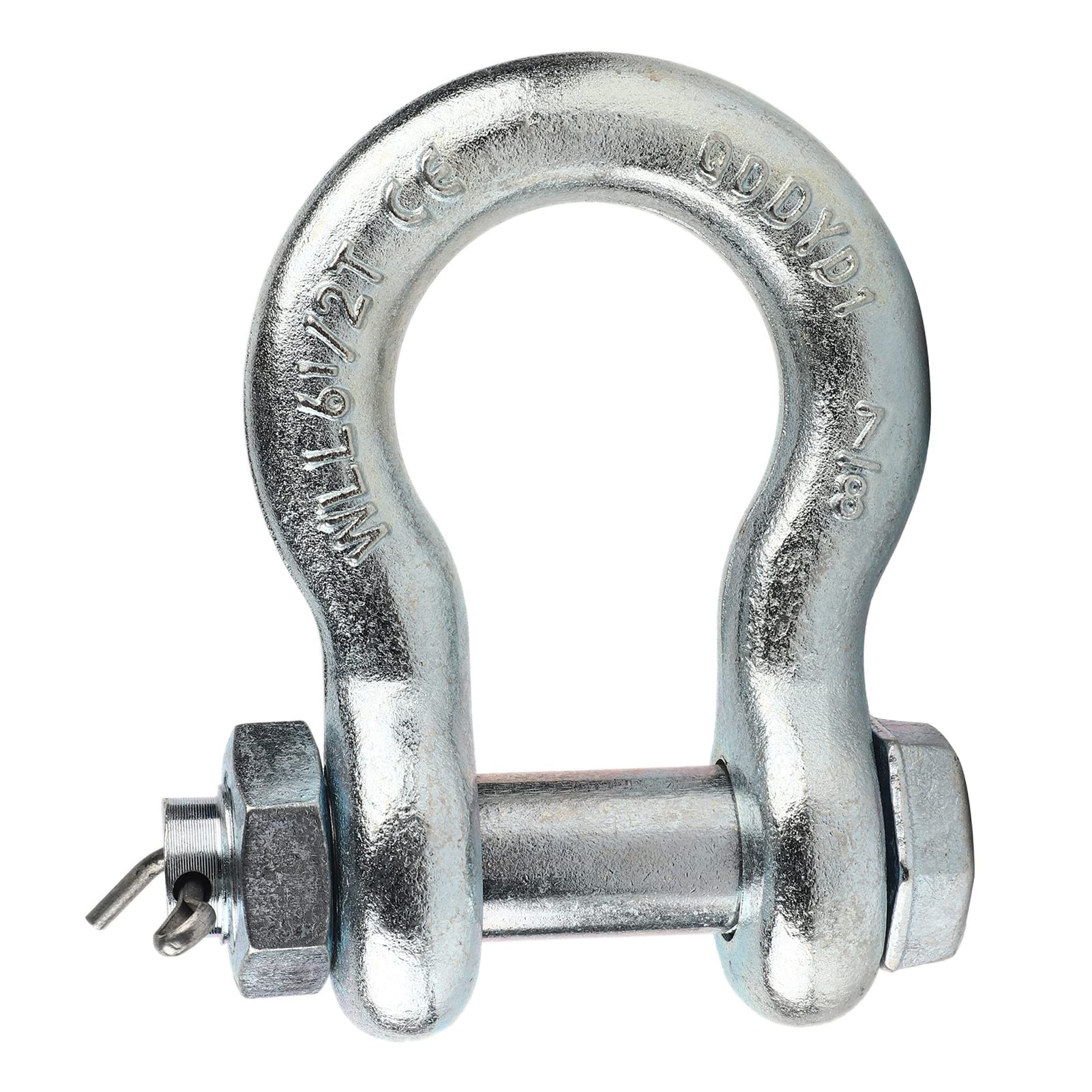Manille d'ancrage en acier allié robuste de type arc avec écrou, pièces ...