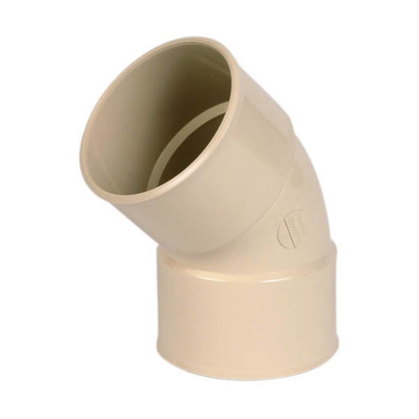 NICOLL Coude ff 45° Ø80 sable | Leroy Merlin