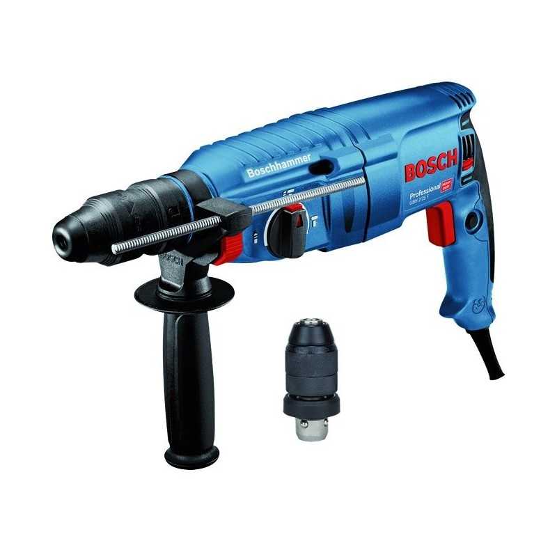 BOSCH MARTILLO GBH .2-25F 800W.2 KG.+PORTABROCA PERCUTOR/ROMPEDOR BOX ...