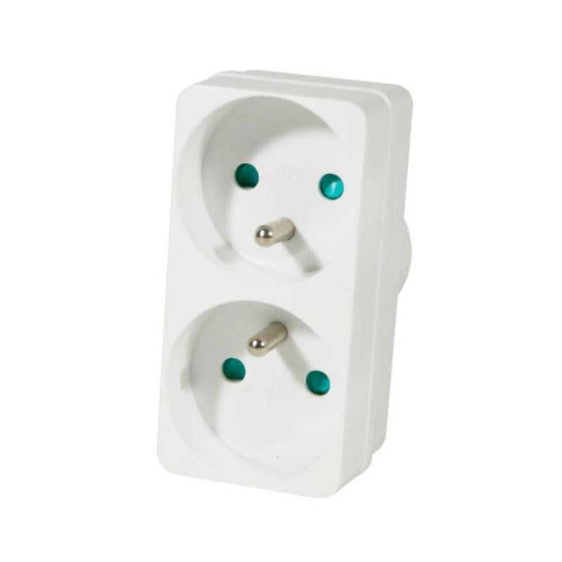 Regleta Inalámbrica Duplite 2G 16A Blanca - SILAMP | Leroy Merlin