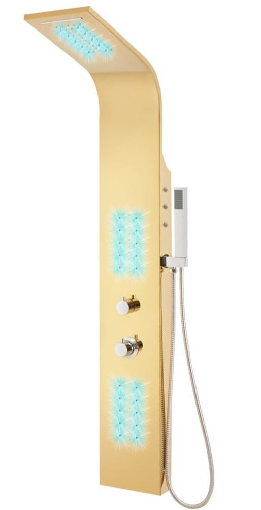 Système de panneau de douche colonne de douche set d'accessoires pour ...