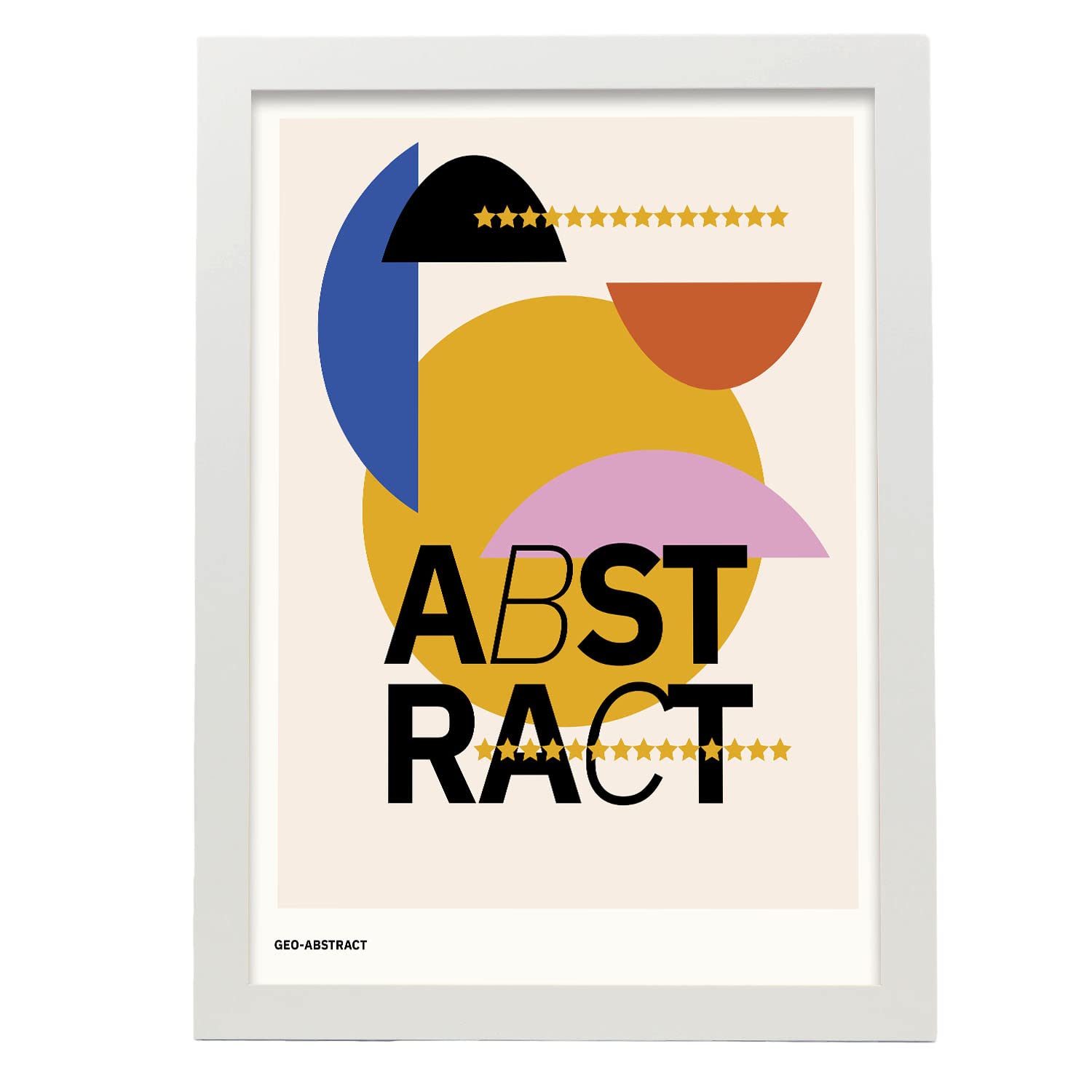 Nacnic Affiche Abstraite Du Pop Art. Illustrations Artistiques Modernes ...