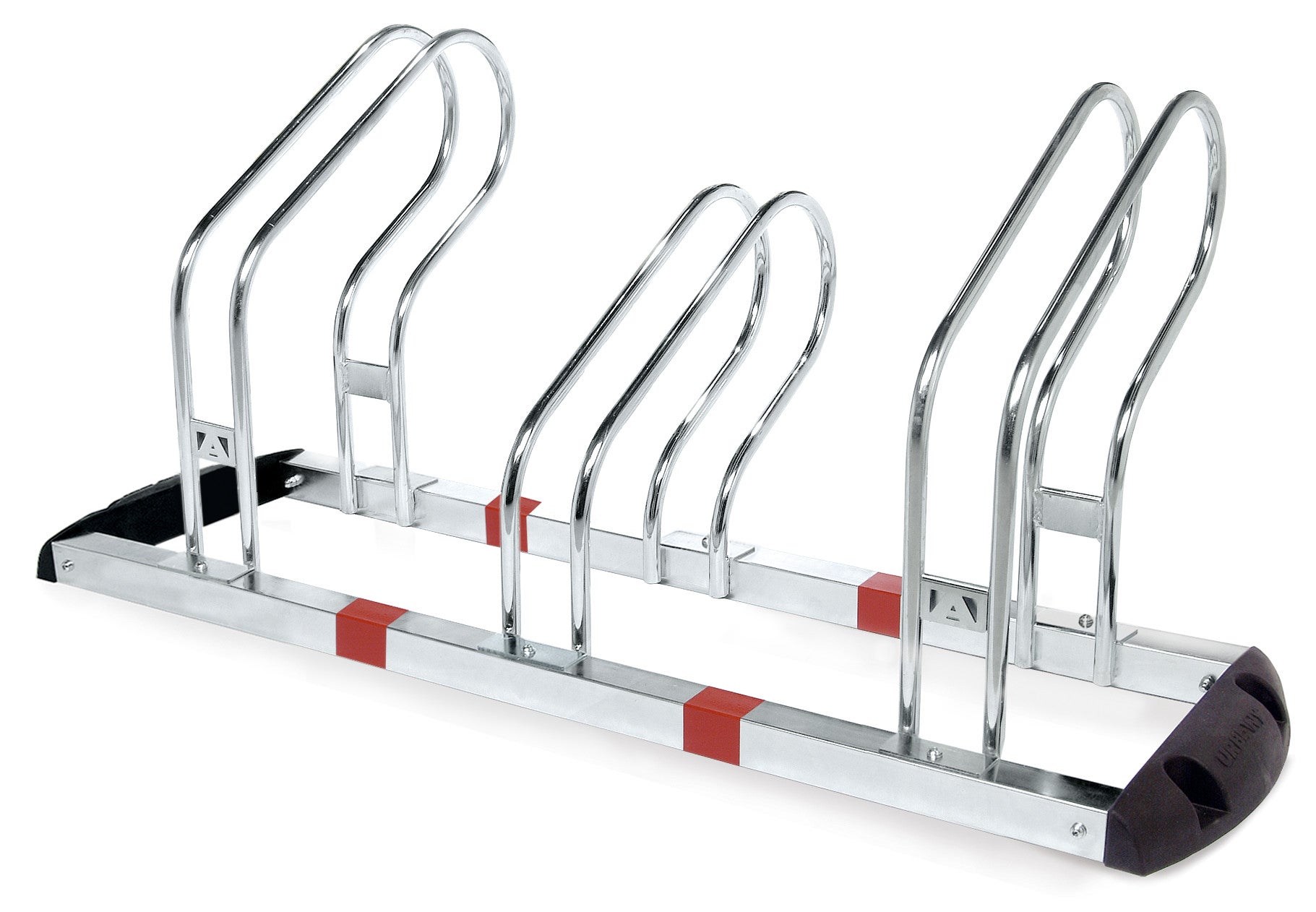 Râtelier vélos *premium* 3 places 1 Bas et 2 Hauts. Lot de 24 pièces ...