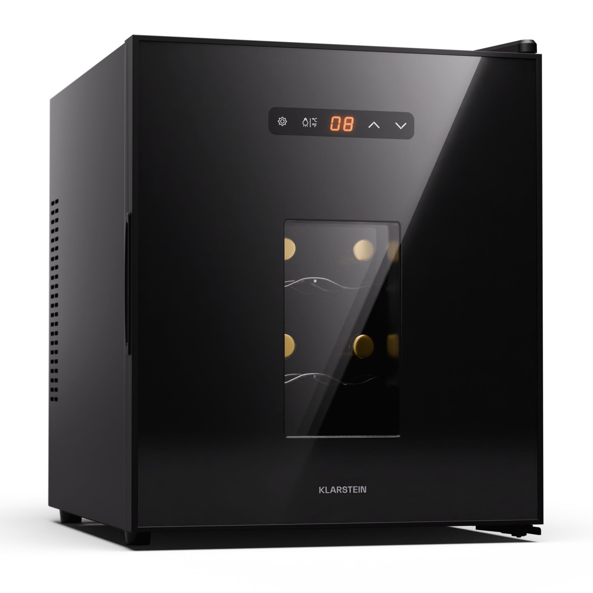 Klarstein Silent Vino Vinoteca 16 Botellas 51cm Negro | Leroy Merlin