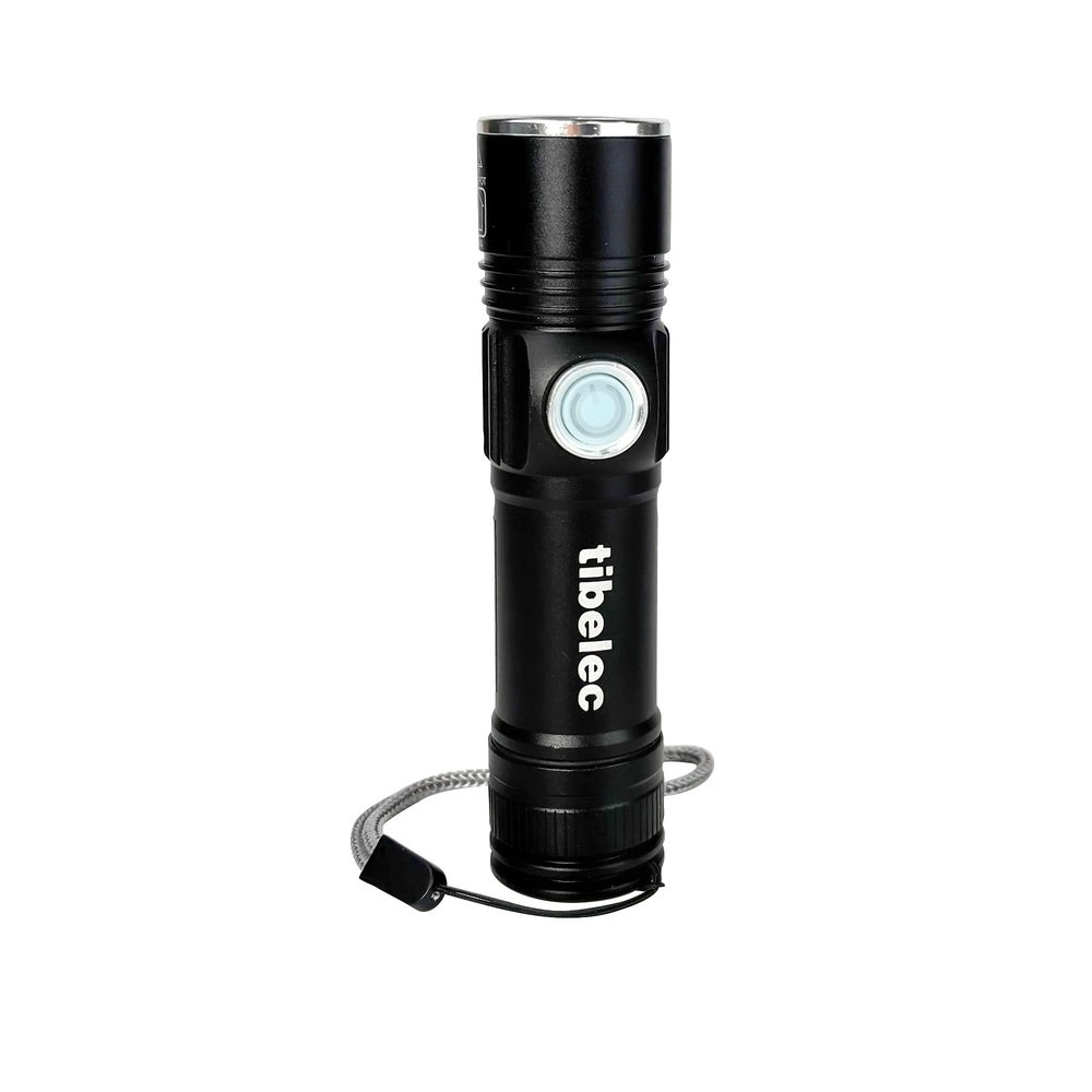 Mini lampe torche LED 3W / 250LM avec faisceau réglable et rechargeable ...