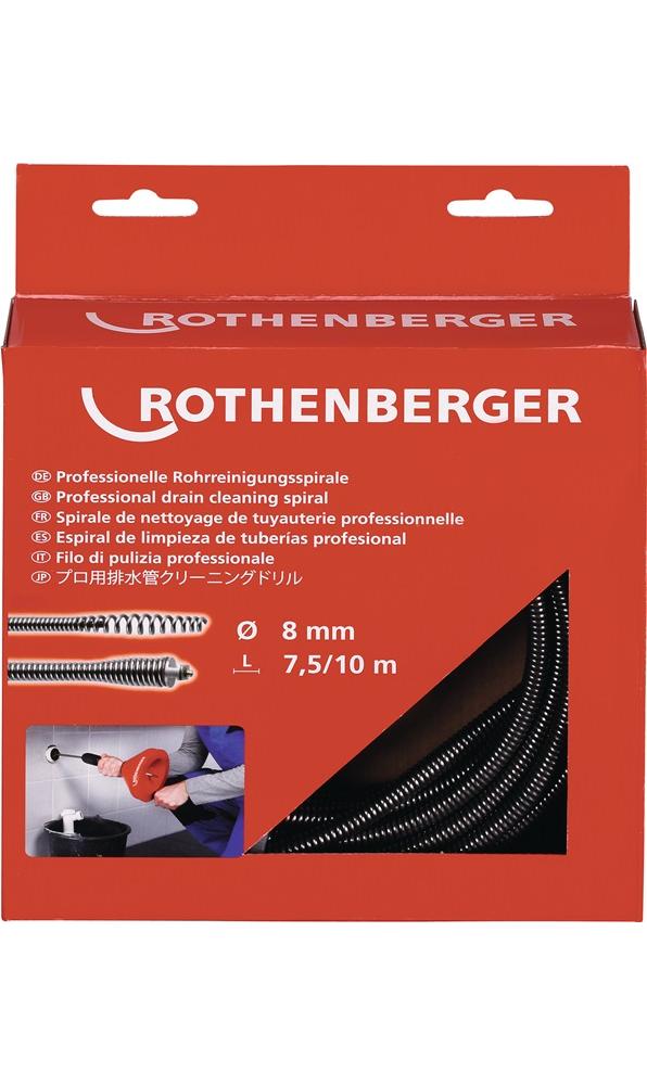 ROTHENBERGER Outil en spirale ROSPIMATIC longueur 7,5 m D. des | Leroy ...