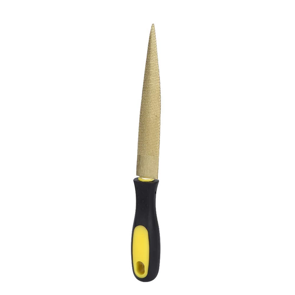 Lima de carpintería, lima de madera cónica dorada, herramienta de ...