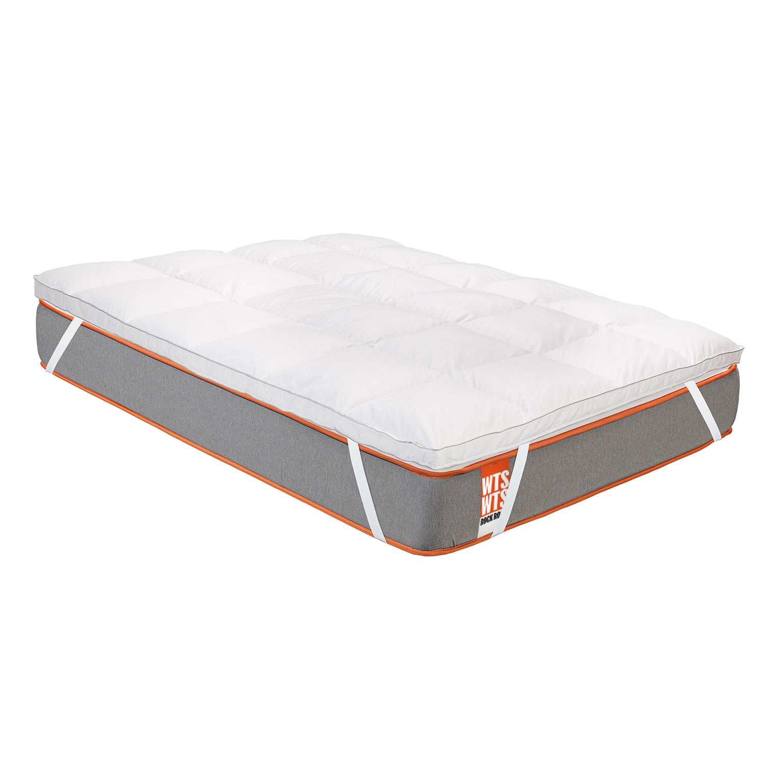 Surmatelas 200x200cm | WTS Bass | Plumes naturelles | Confort Extra ...