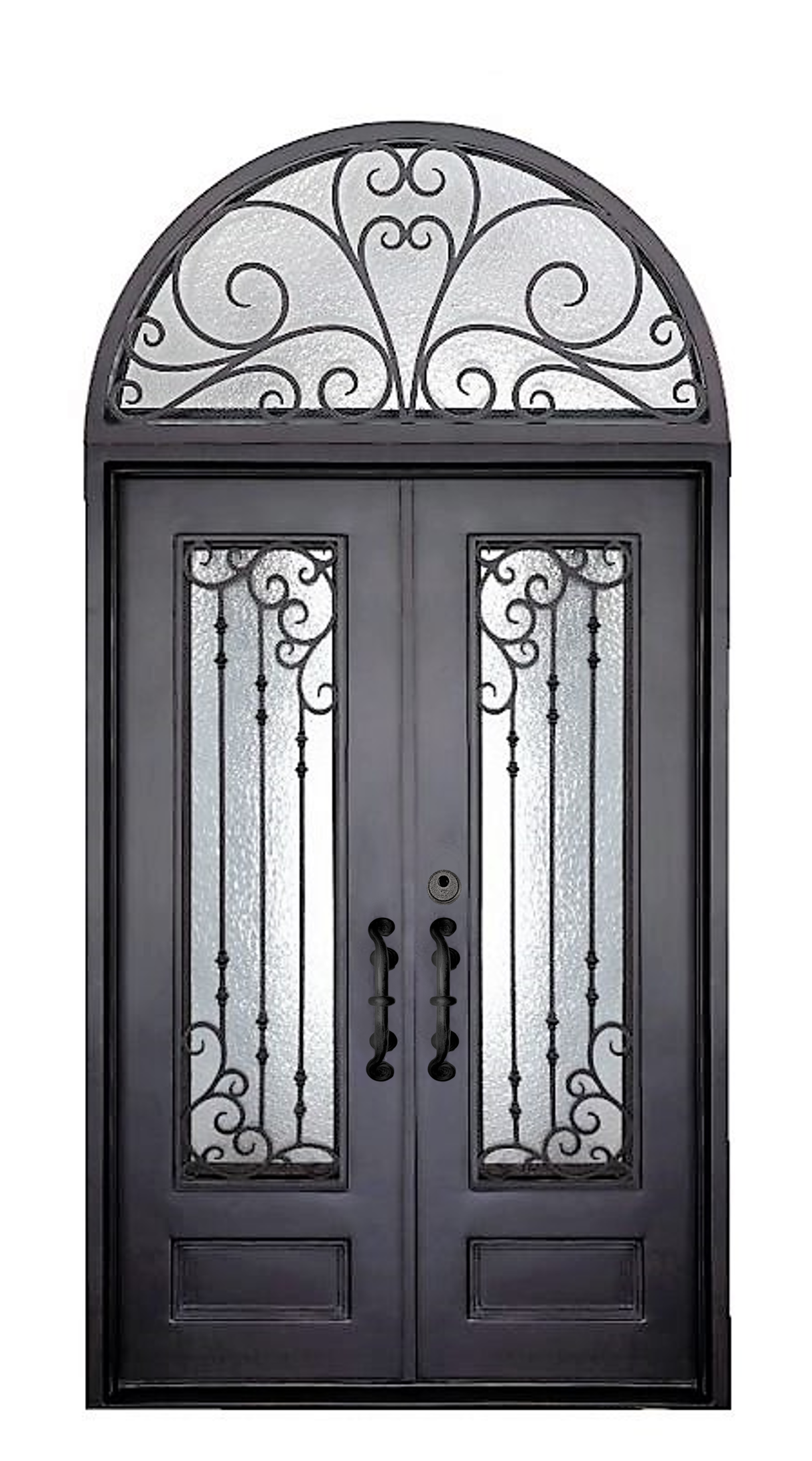 PORTA DOPPIA METALLICA D'INGRESSO, ARTIGIANALE, FATTA A MANO, PER ...