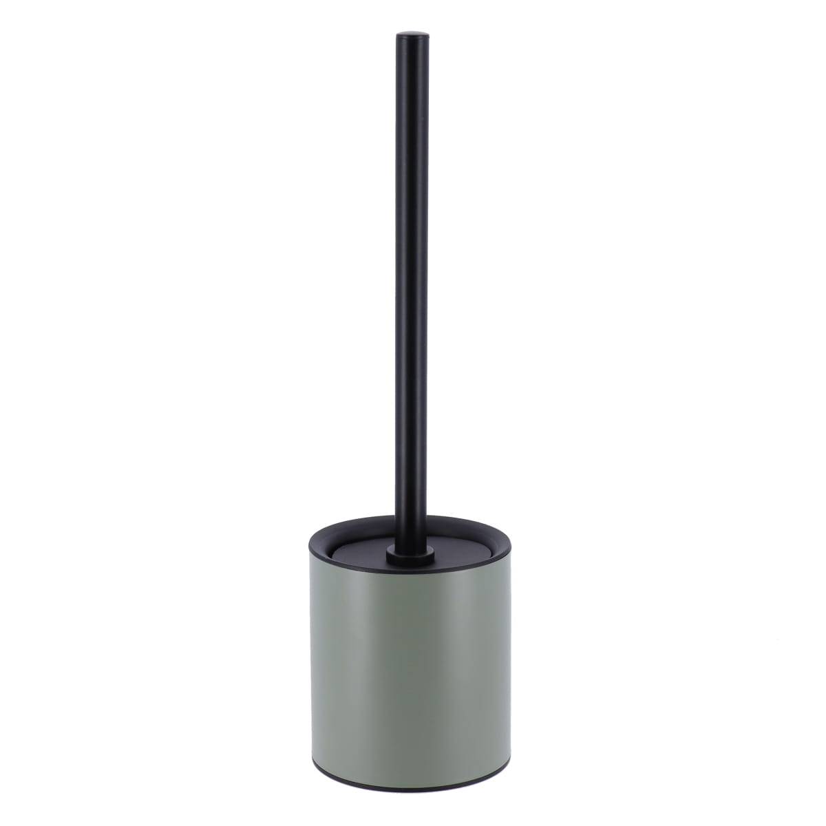 Brosse wc acier inoxydable - kaki noir - Tendance | Leroy Merlin